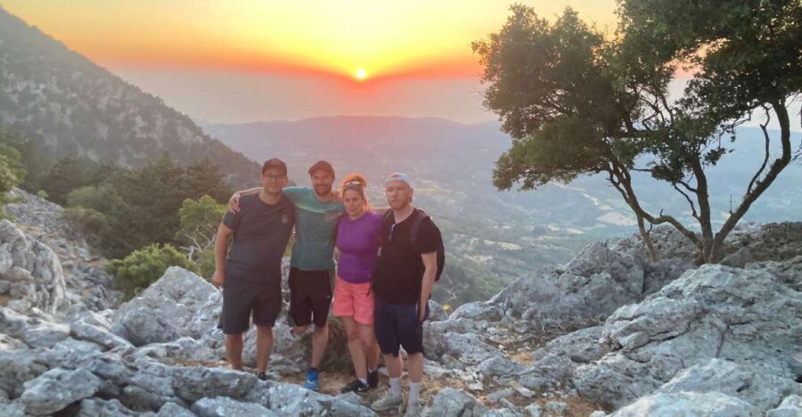 Rhodes: Salakos-Profitis Ilias Hike with Sunset