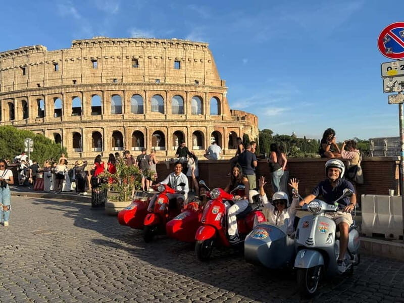 Rome by Vespa: Private guided tour in Sidecar vintage style - Key Points