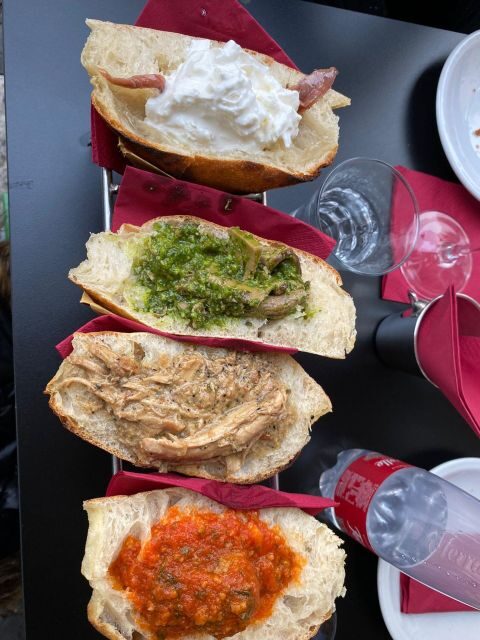 Rome: Food Tour with Unlimited Food and Barolo Wine