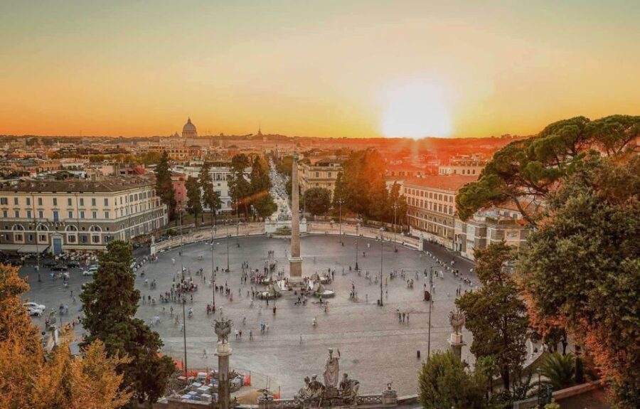 Rome: Guided City Center Evening Sightseeing Walking Tour