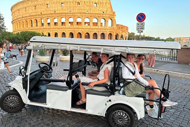 Rome Highlights Private Tour by Golf Cart - Key Points
