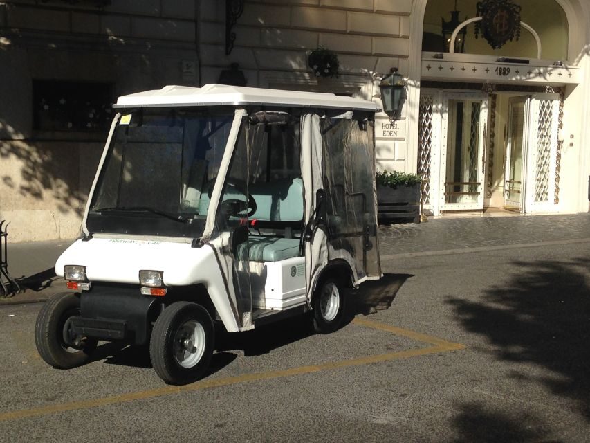 Rome: Imperial City Tour by Golf Cart with Optional Transfer
