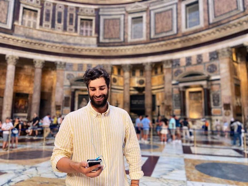 Rome: Pantheon Priority Entry Ticket & Interactive App - Visiting the Pantheon: What to Expect