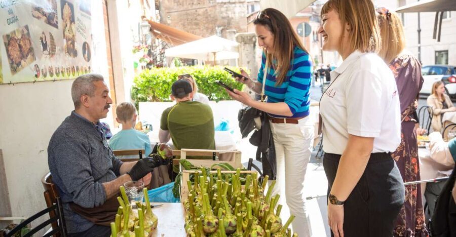 Rome: Trastevere & Campo de Fiori Street Food Walking Tour
