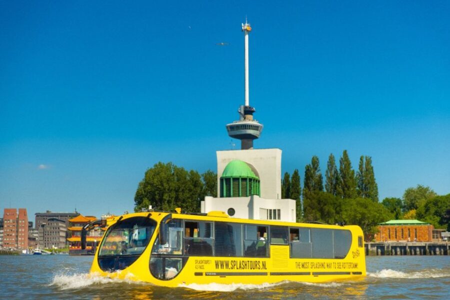 Rotterdam: 1-Hour Sightseeing Splash Tour