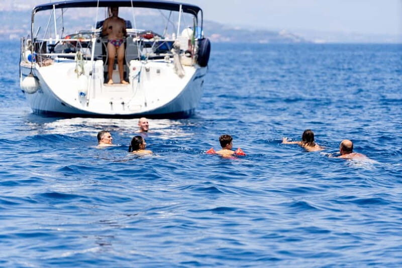 Sailing Giardini Naxos-Taormina: Boat, Snorkeling & Aperitif