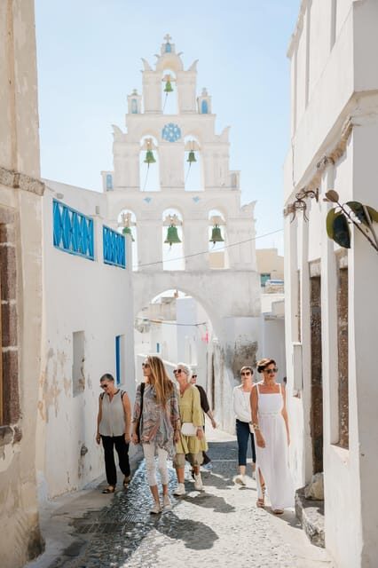 Santorini: 6hr Small Group Shore Excursion Villages & Wine