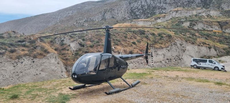Santorini: Helicopter Sightseeing Flight Over Caldera