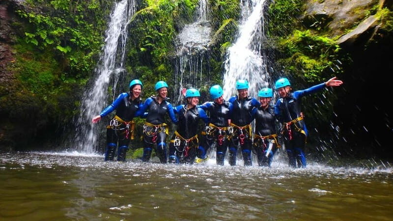 Sao Miguel: Ribeira dos Caldeiroes Canyoning Experience