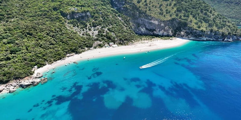 Sarandë: Private RIB Boat Coastal Cruise to Himare & Sunset