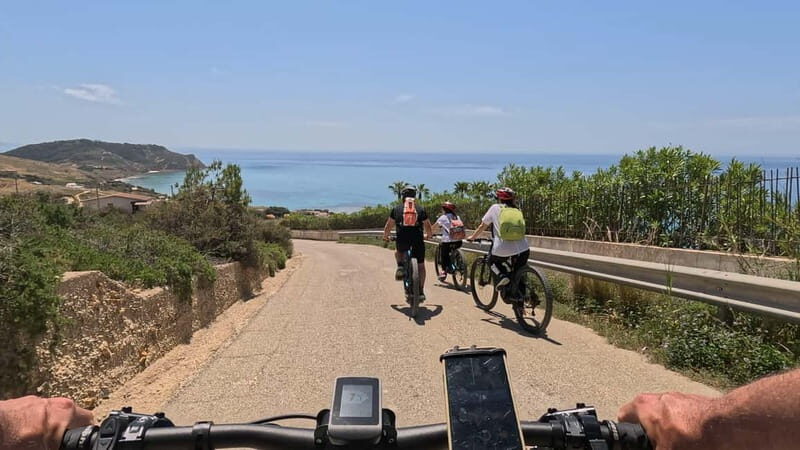 Scala Dei Turchi: E-BIKE TOUR Hidden beaches, sea, relaxation [+SNORKELING]