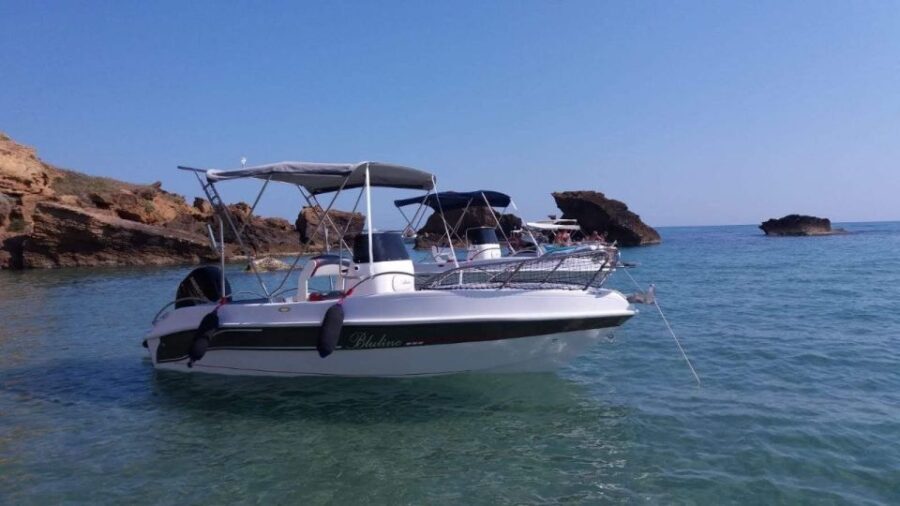 Scala dei Turchi: Private boat tour with sunset aperitif