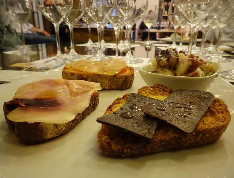 sicilian wine and food tasting