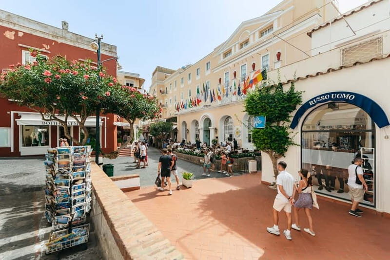 Sorrento: Coast and Capri Boat Trip with Limoncello Tasting