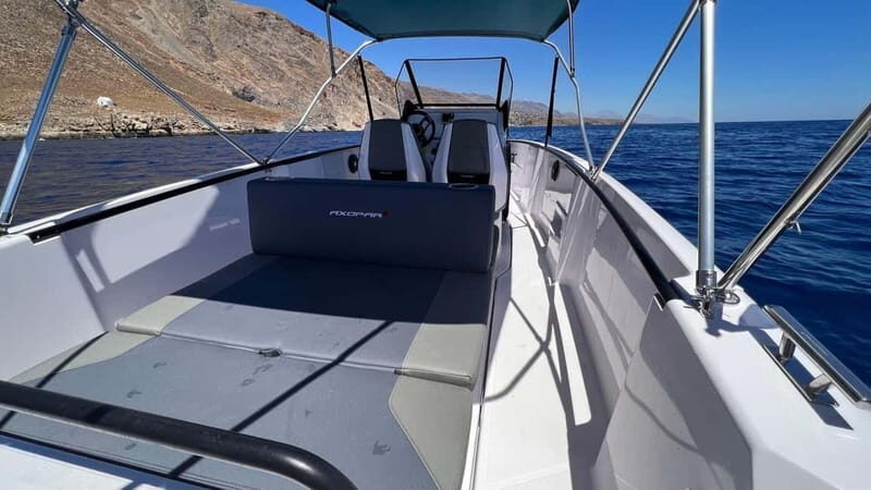 South Chania: Beach Hopping Boat Tour with Lunch