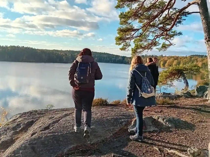 Stockholm: Sunset Hike in Tyresta National Park with Meal