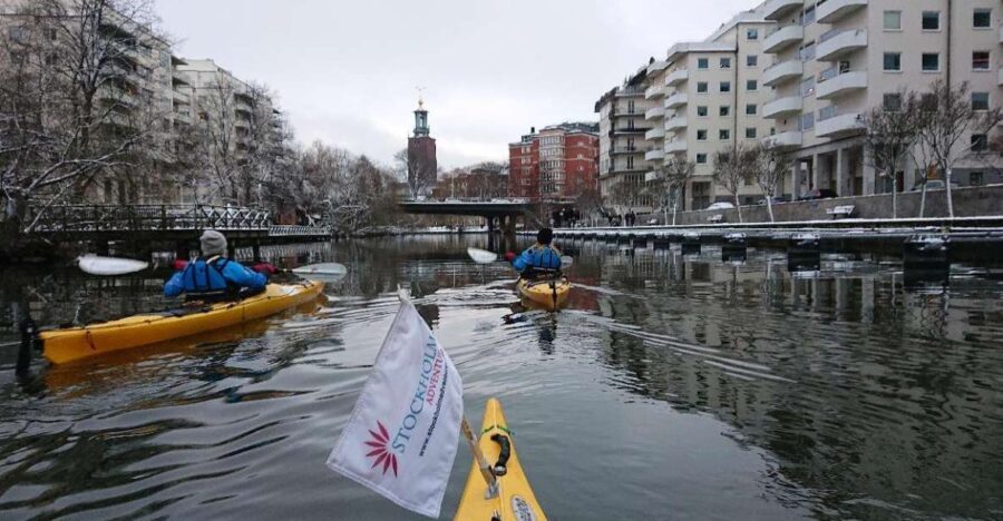 Stockholm: Winter City Kayaking Tour