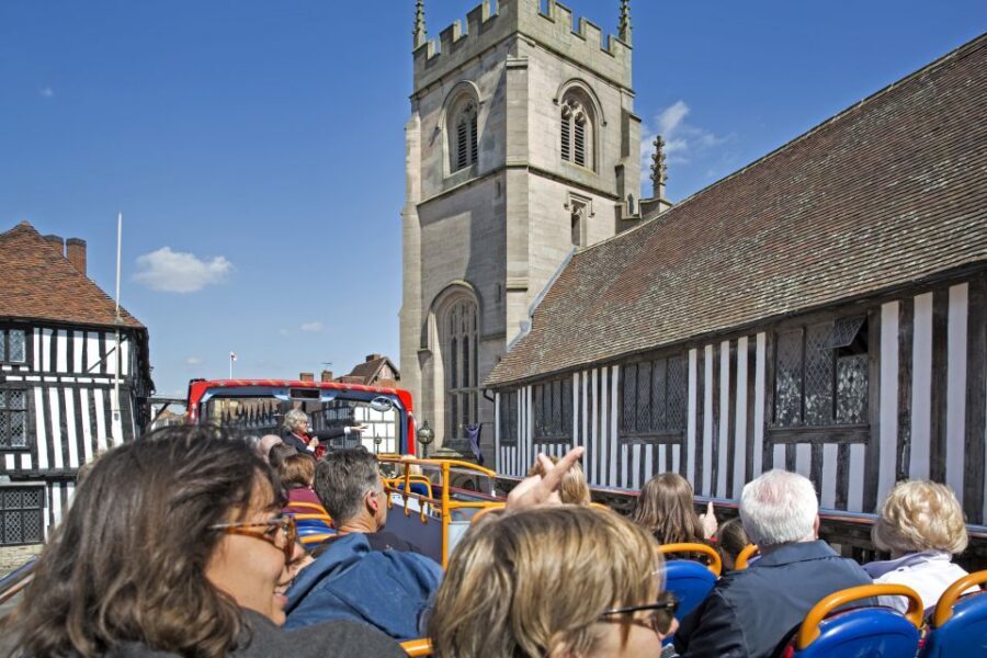 Stratford-upon-Avon:City Sightseeing Hop-On Hop-Off Bus Tour