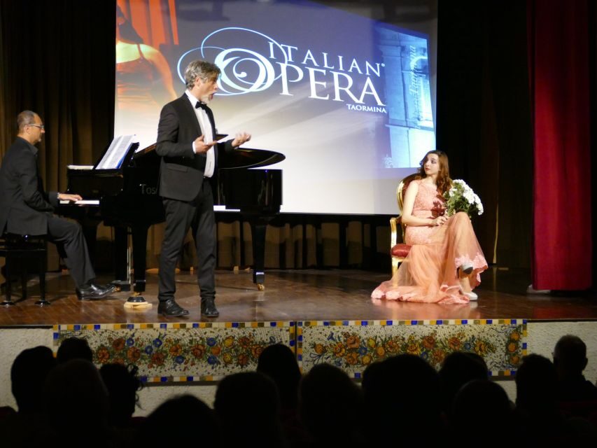 Taormina: Opera Performance in the Nazarena Theater - What Does the Ticket Include and Exclude?