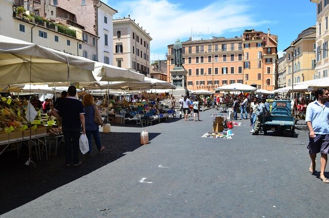 Tasty Rome Street Food Tour around Campo de' Fiori Market & Jewish Ghetto - Key Points