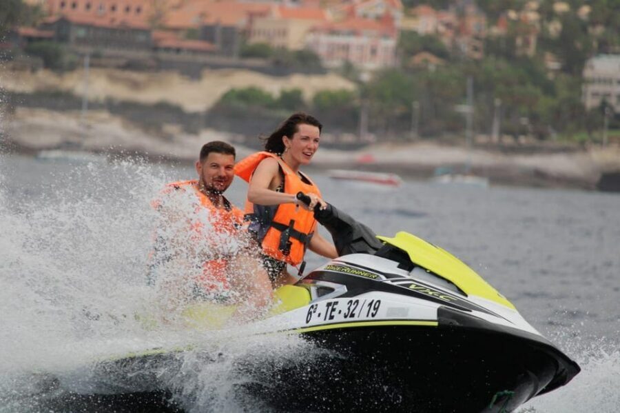 Tenerife: Jet Ski Guided Tour Discovery the Coastline