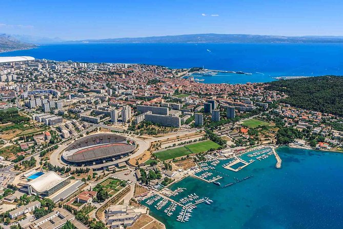 The Diocletian route - Panoramic Flight over Split - Key Points