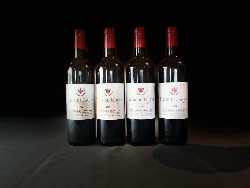 The vertical at Château Cruzeau
