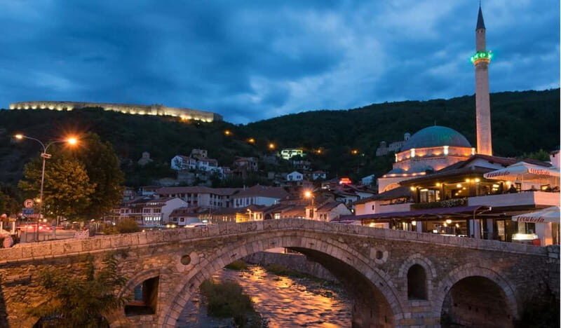 Transfer Skopje Tirana with Prizren Half-Day Tour