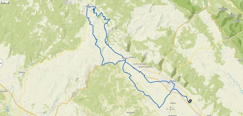 Truffle trail between Gubbio and Pietralunga: an e-bike tour combining taste and history