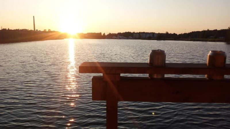 Turku: Floating Sauna Cruise