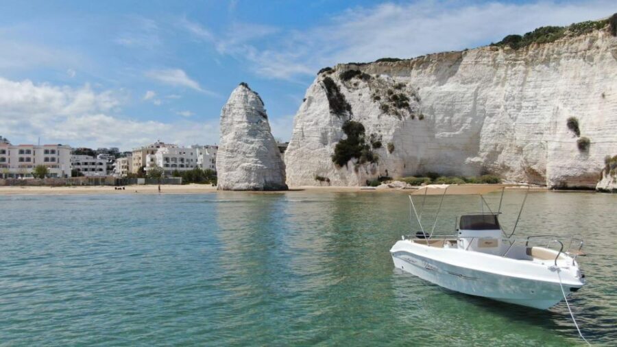 Vieste: 4 hour boat rental