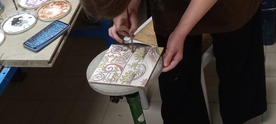 Vietri sul Mare: majolica decoration workshop