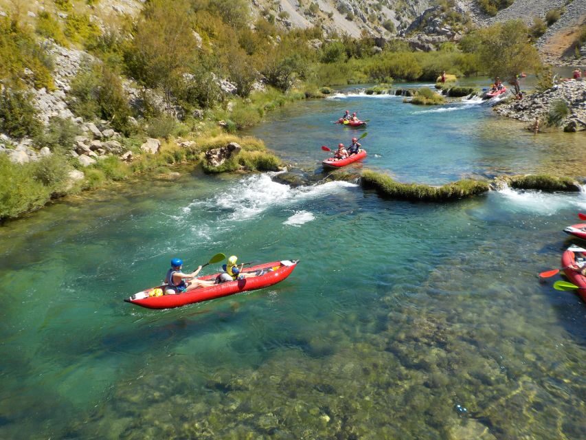 Zadar: River Zrmanja Guided Kayak Safari & Waterfalls