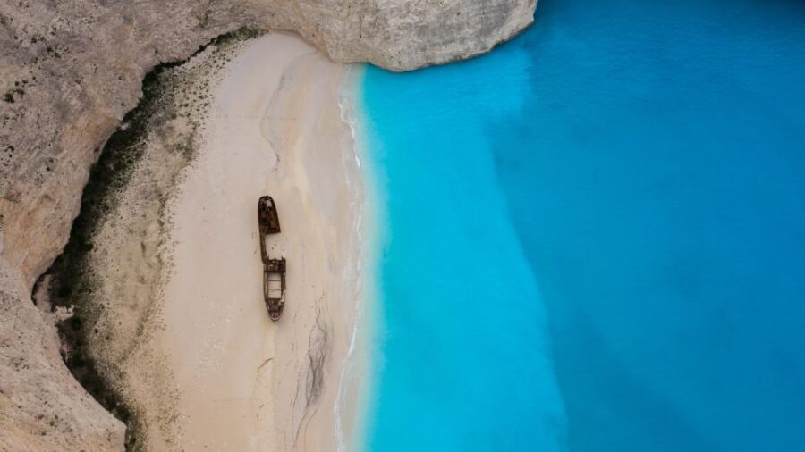 Zante Cruise to Blue Caves & Shipwreck Beach Photostop