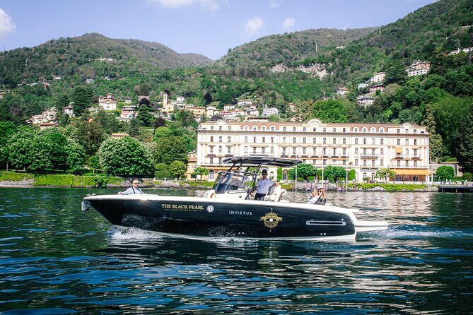 4H Private Cruise Bellagio Varenna Tender Yacht Invictus 6 Pax