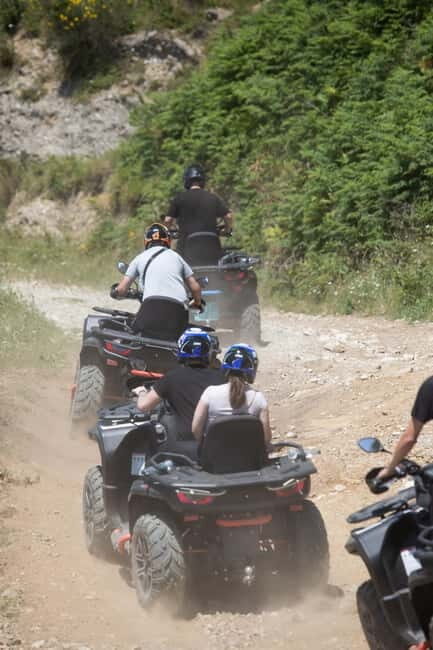 90min ATV Guided Tour in Kallm with Secret Bunker Visit