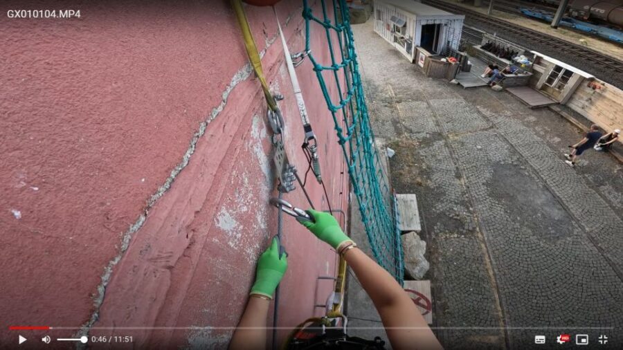 Brühl / Cologne : Urban Via-Ferrata / Klettersteig
