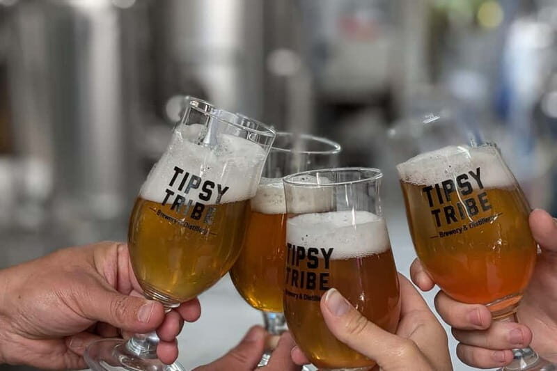 Brussels: Beer Pong in a Micro Brewery and Distillery
