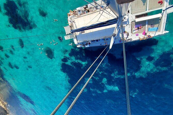 Catamaran with BBQ in the Bay of Palma