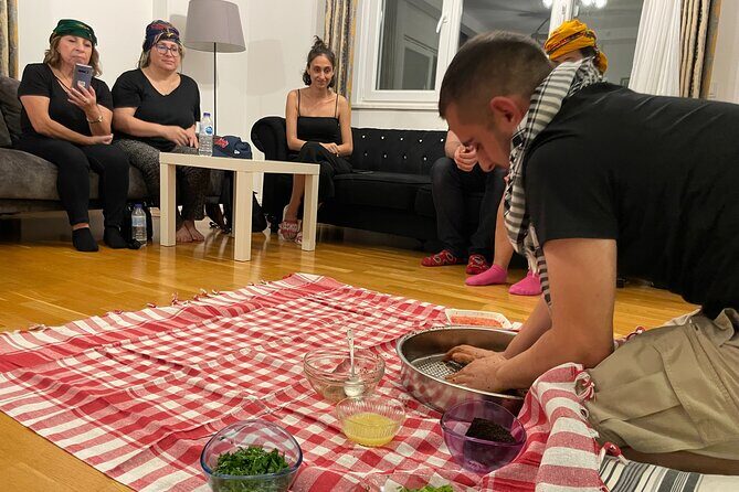 Çi Köfte Cooking Class/Night with Traditional Music At Home