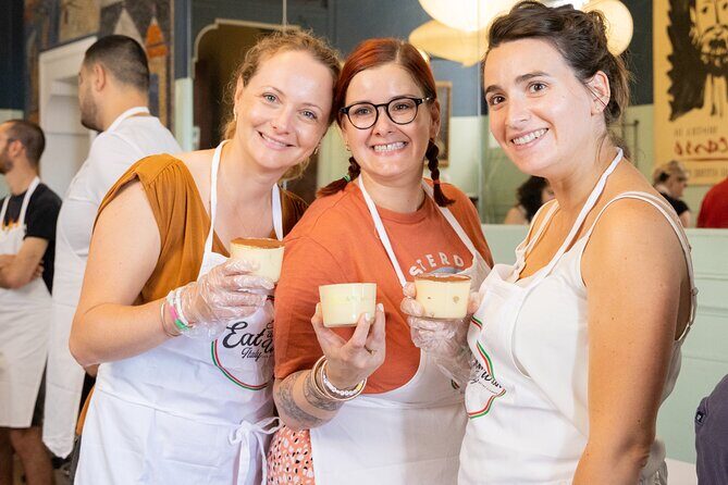 Fettuccine, Ravioli and Tiramisu Pasta Making in Rome