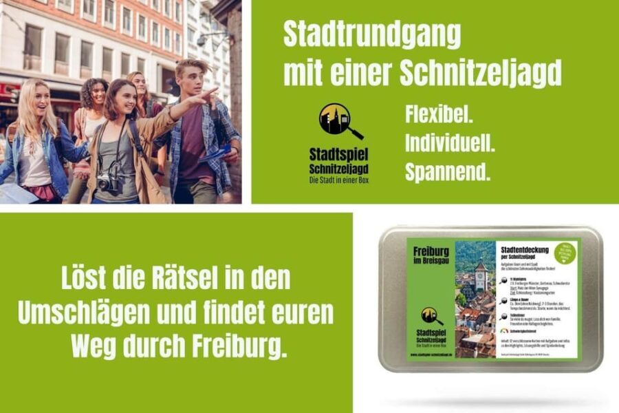 Freiburg im Breisgau: Scavenger Hunt Self-Guided Tour - Exploring Freiburg with a DIY Puzzle