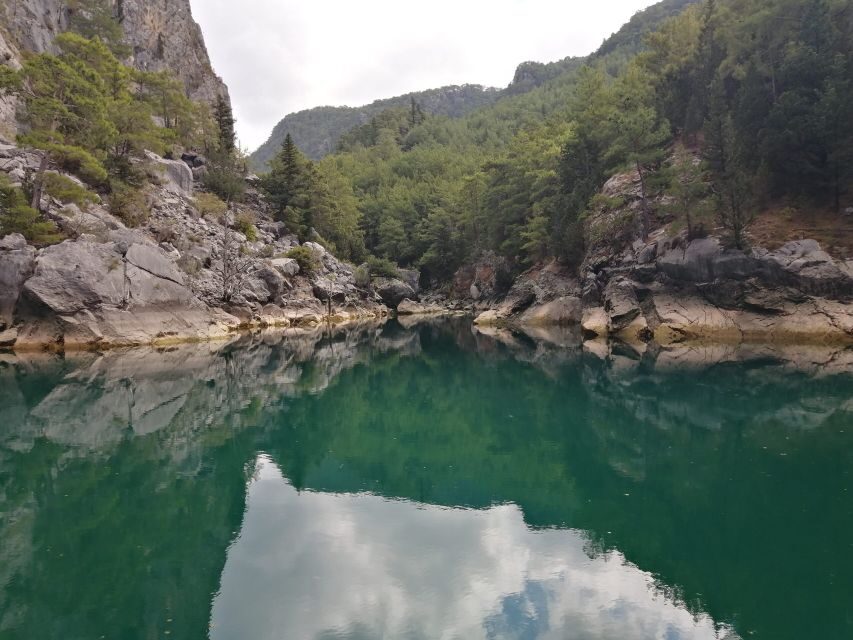 From Belek: Green Canyon Boat Trip with Lunch and Drinks