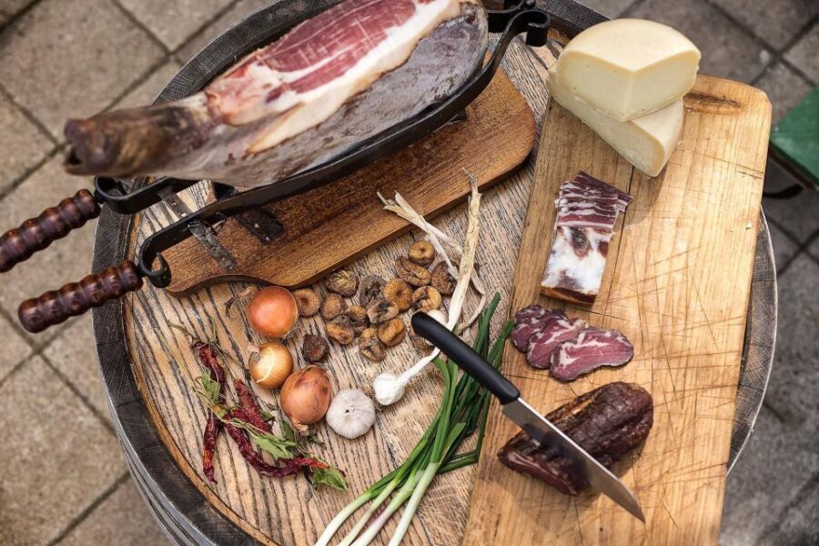 From Biograd: Wine and Olive Oil Tasting in Ranjevia Dvori