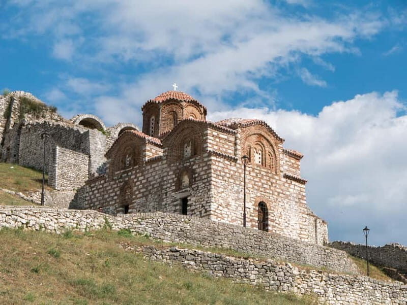 From Durres/Golem: Berat City & Belshi Lake Day Trip
