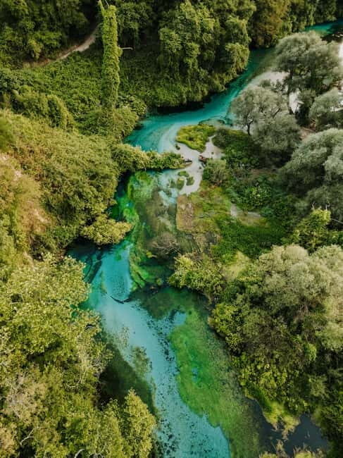 From Gjirokastër: Blue Eye Spring and Traditional Lunch Tour