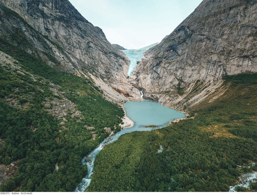 From Olden: Briksdal Glacier Guided Hiking Shore Excursion