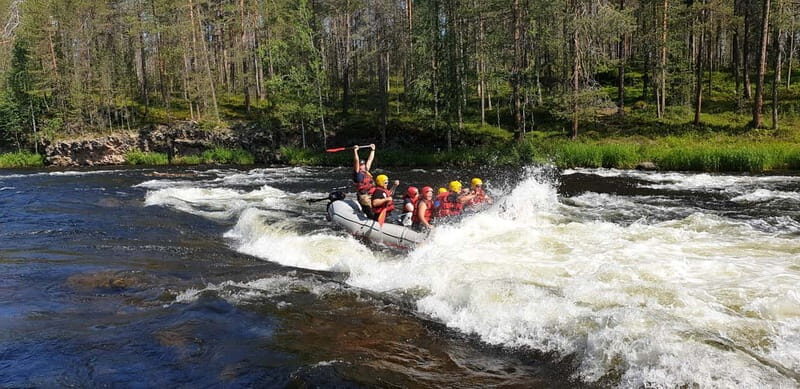 From Ruka: River rafting fun for families