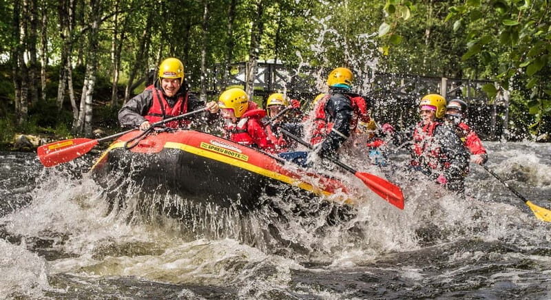 From Ruka: River rafting through the National Park