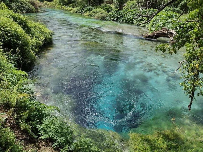 From Tirana: Ksamil, Blue Eye & Saranda Tour with Boat Tour